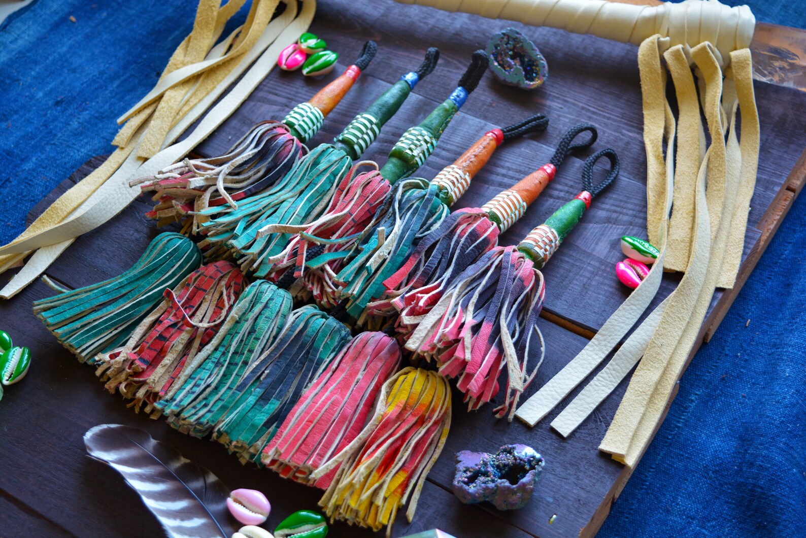 Tuareg Magic: African Tuareg Tassels 10.5 Two Layers - Etsy