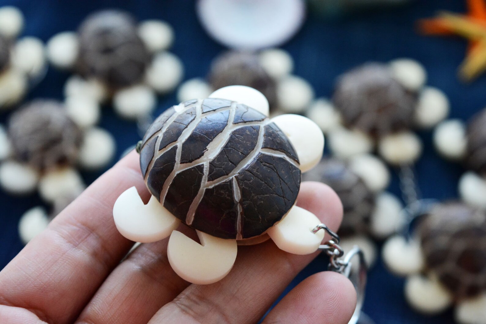 Sea Turtle: Natural Tagua Carvings 53x50mm Sea Turtle | Etsy