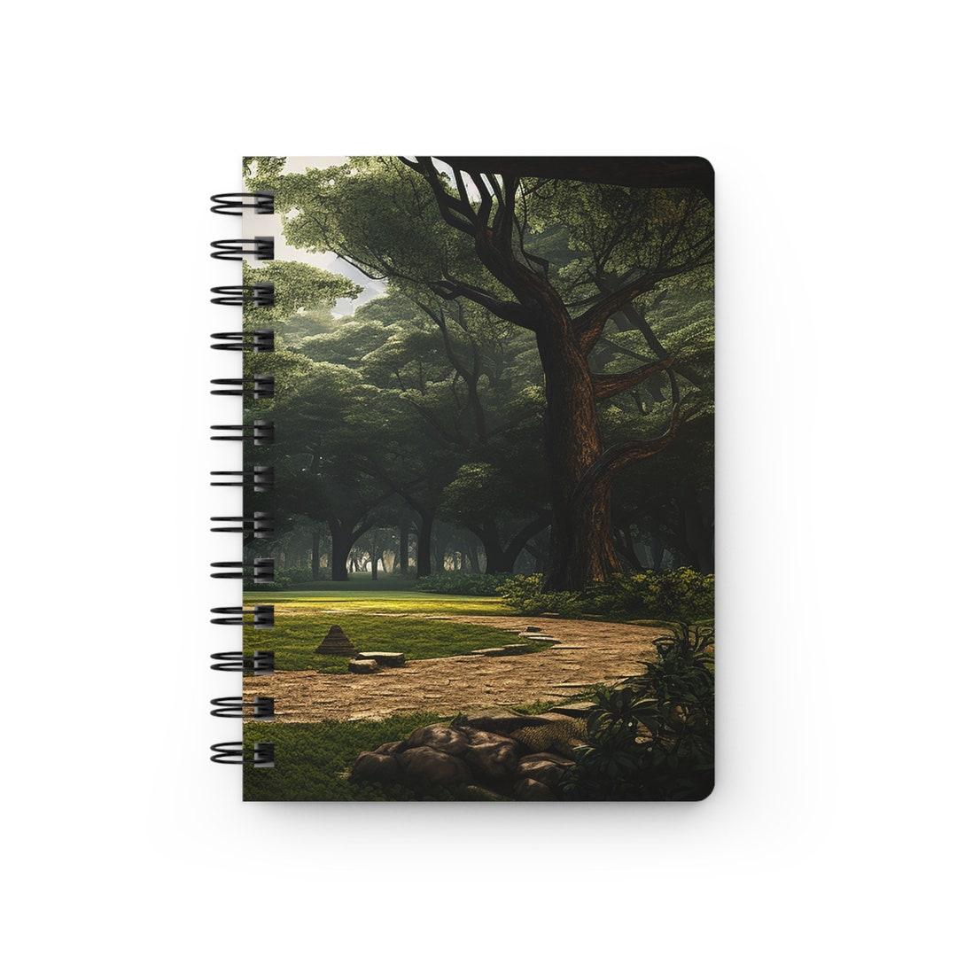 Moody Nature Journal: Neon Colorblock Wavy Glossy Laminated Journal ...