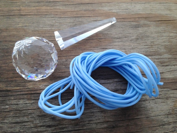 Periwinkle Blue: HOLLOW Rubber Tubing 2mm x 5 yards / Jewelry | Etsy