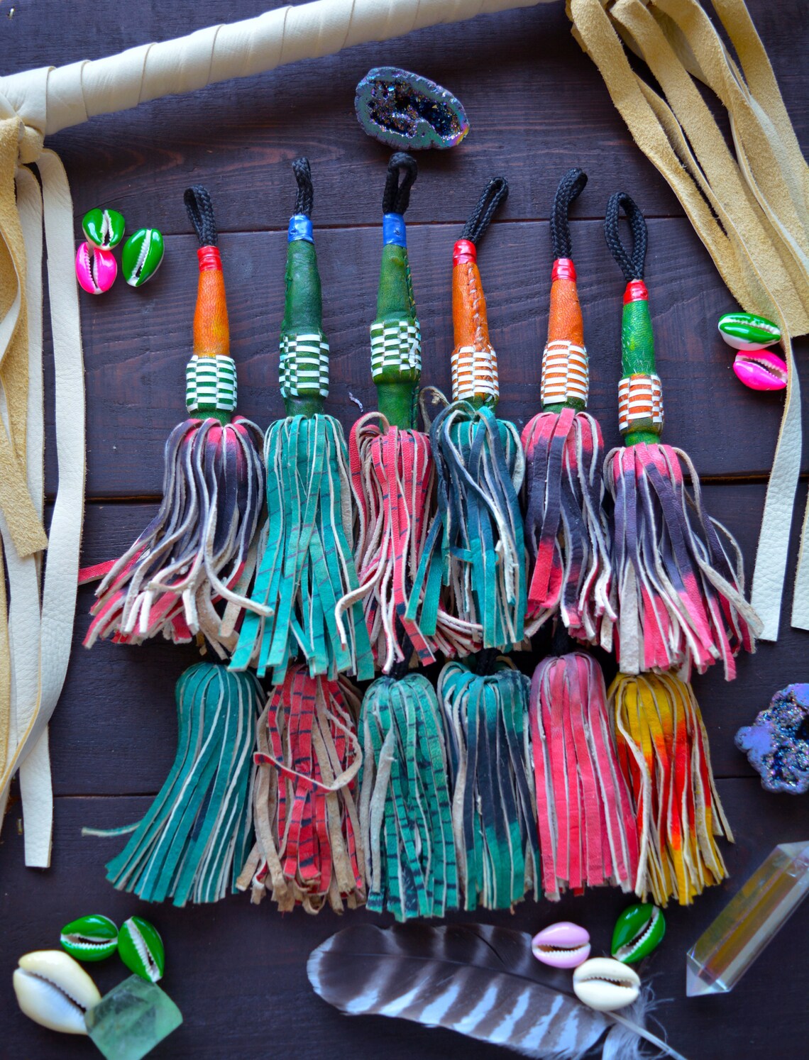 Tuareg Magic: African Tuareg Tassels 10.5 Two Layers - Etsy