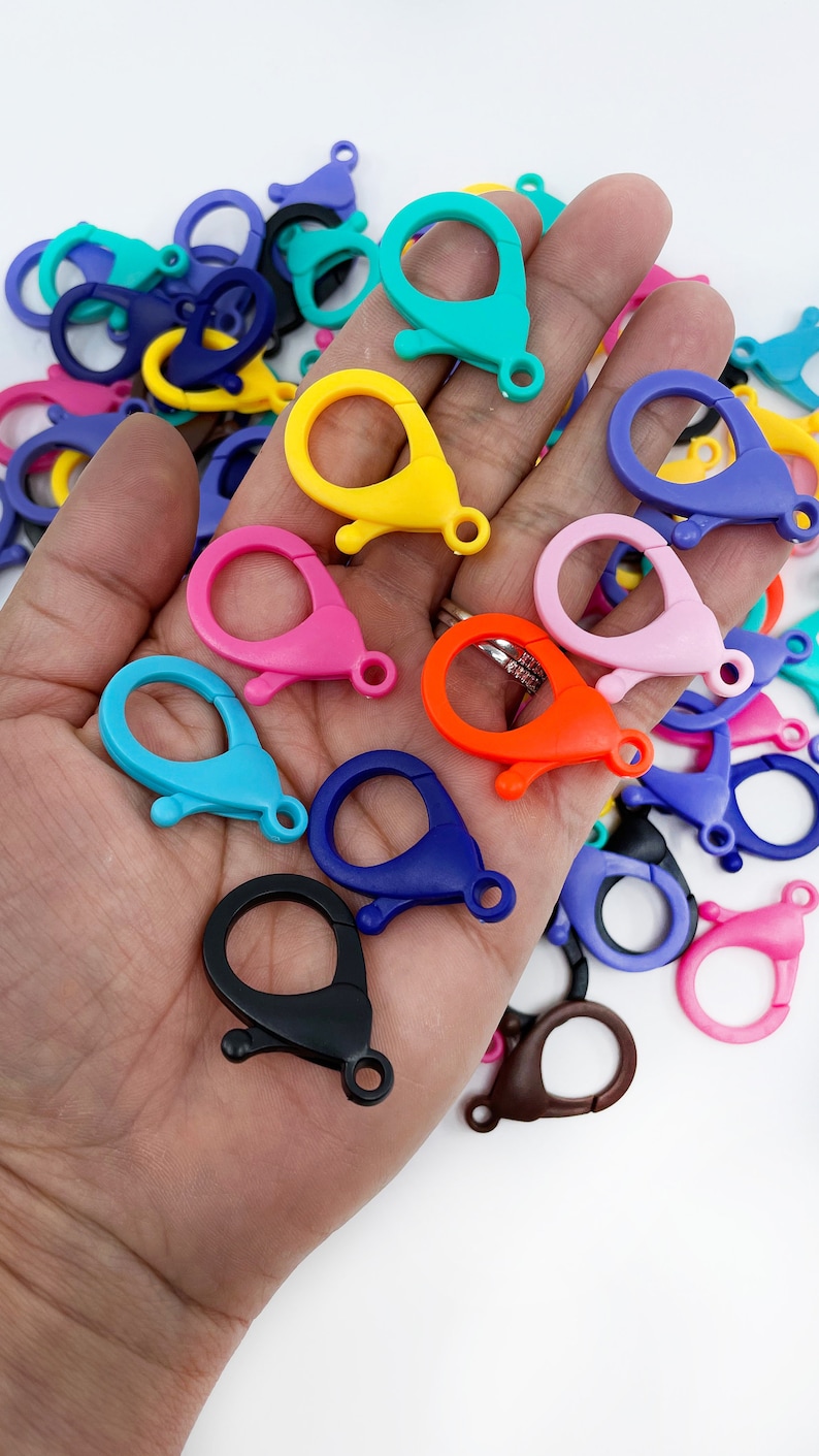 Jumbo Plastic Lobster Clasp 35mm / Large Lobster Claw for | Etsy