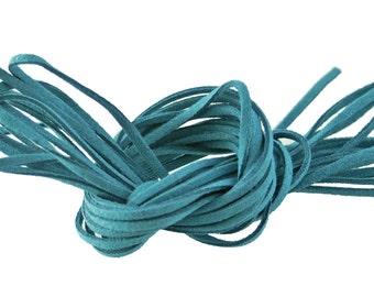 Scarlet Red: Faux Suede Leather Cord microfiber 3mm X 15ft | Etsy