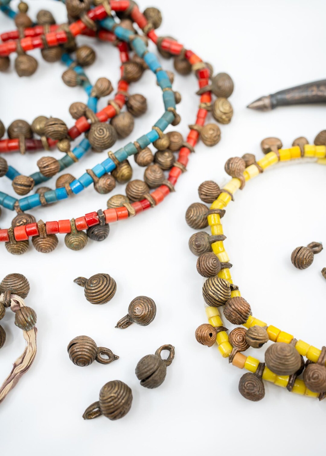 African Jingle Bell: Vintage Antique Brass Bronze Tribal African Baule ...