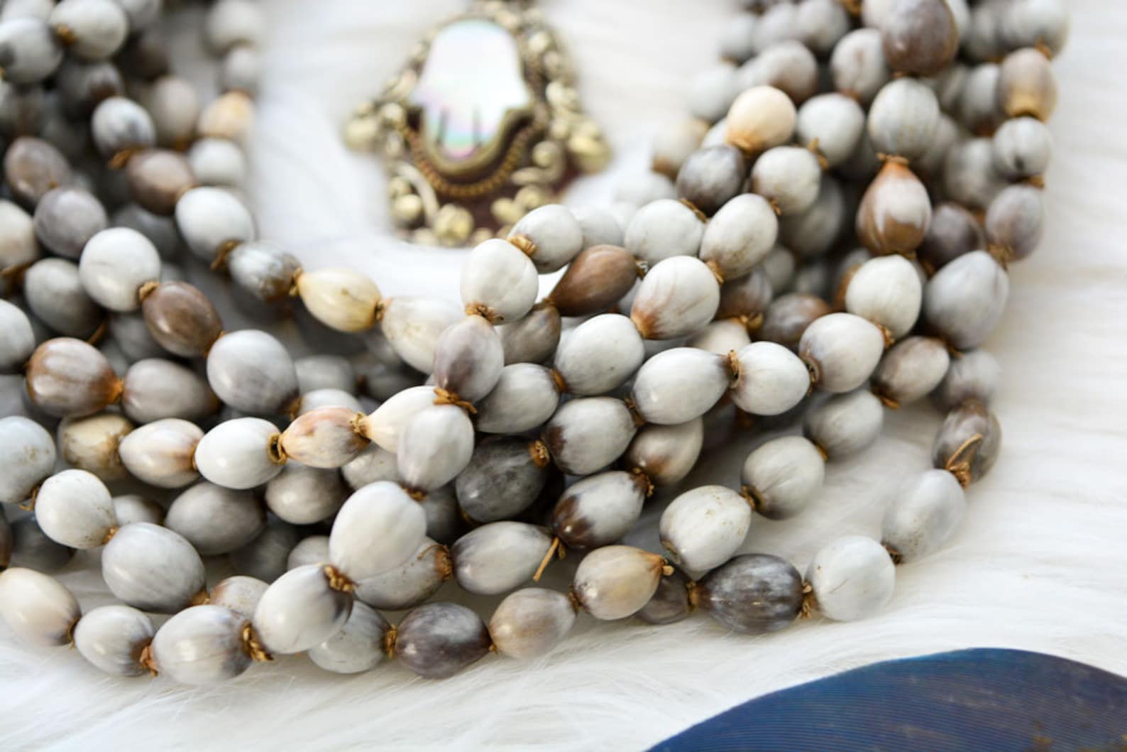 Job's Tears Seeds: Natural Gray Jobs Tears, 8-10mm, 100 Beads 36 Strand ...