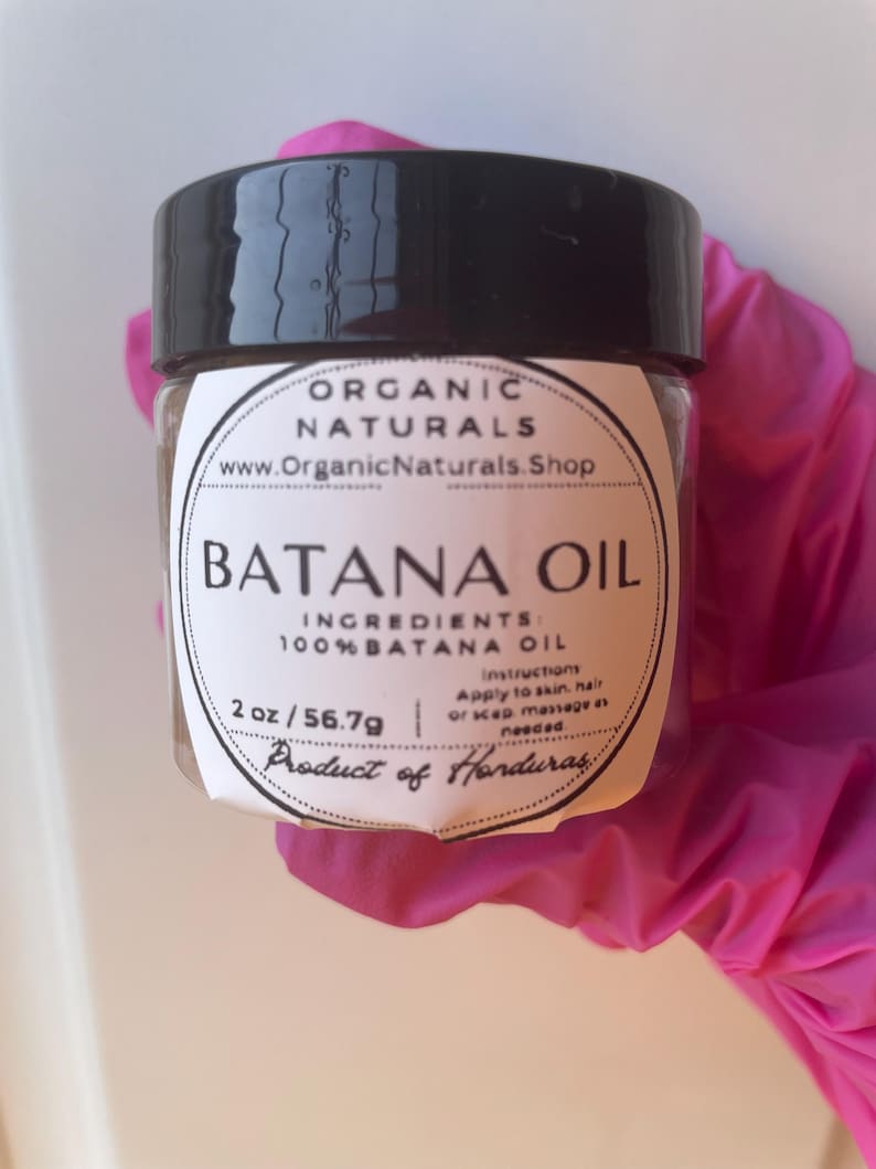 Pure Batana Oil From Honduras Raw Organic Hair Scalp Treatment Promotes ...