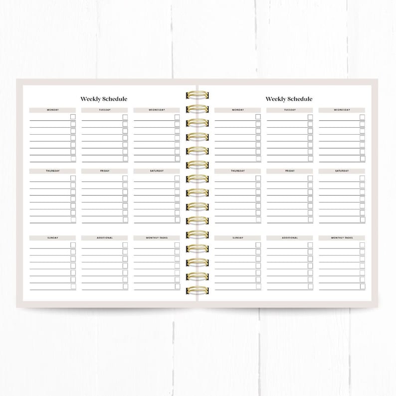 Ultimate Cleaning Planner- Cleaning Planner, Spring Clean, Home Planner ...