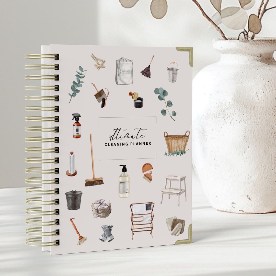 Ultimate Cleaning Planner- Cleaning Planner, Spring Clean, Home Planner ...