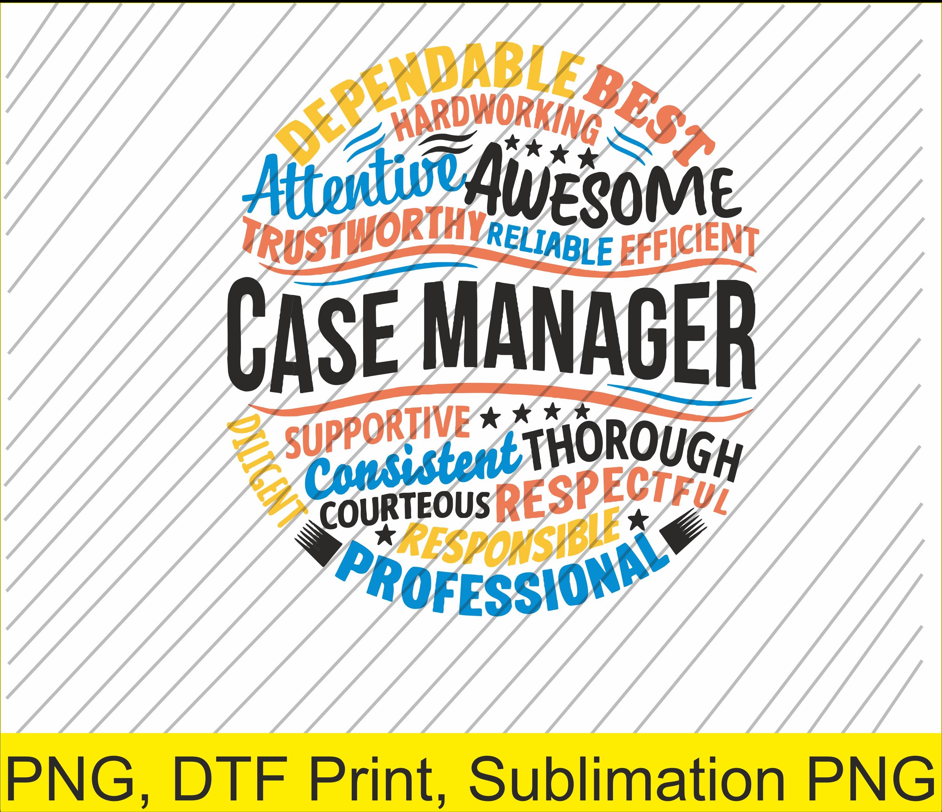 Case Manager Gift Funny Week Appreciation Gift SVG | Digital Download ...