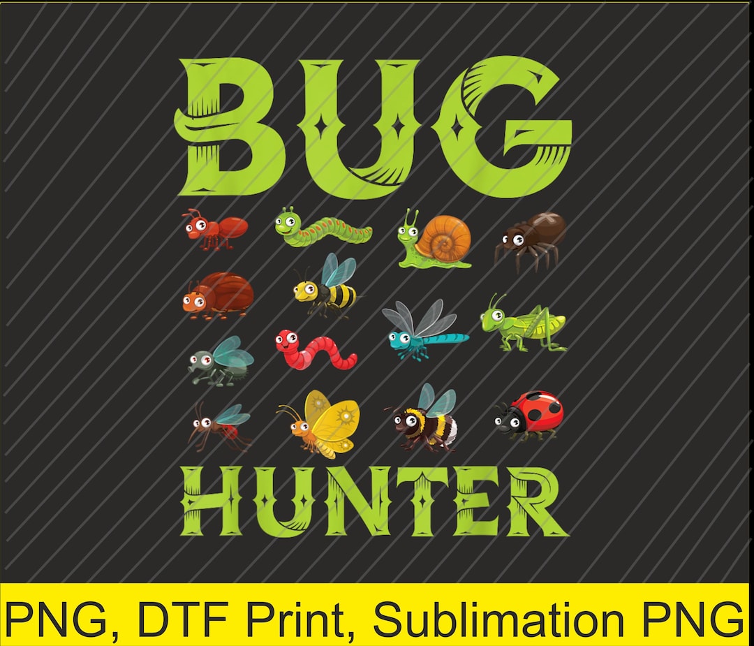 Bug Lover Insects Entomologist Boys Girls Biologist PNG | Digital ...