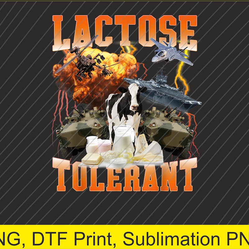 Lactose Tolerant Shirt - Etsy