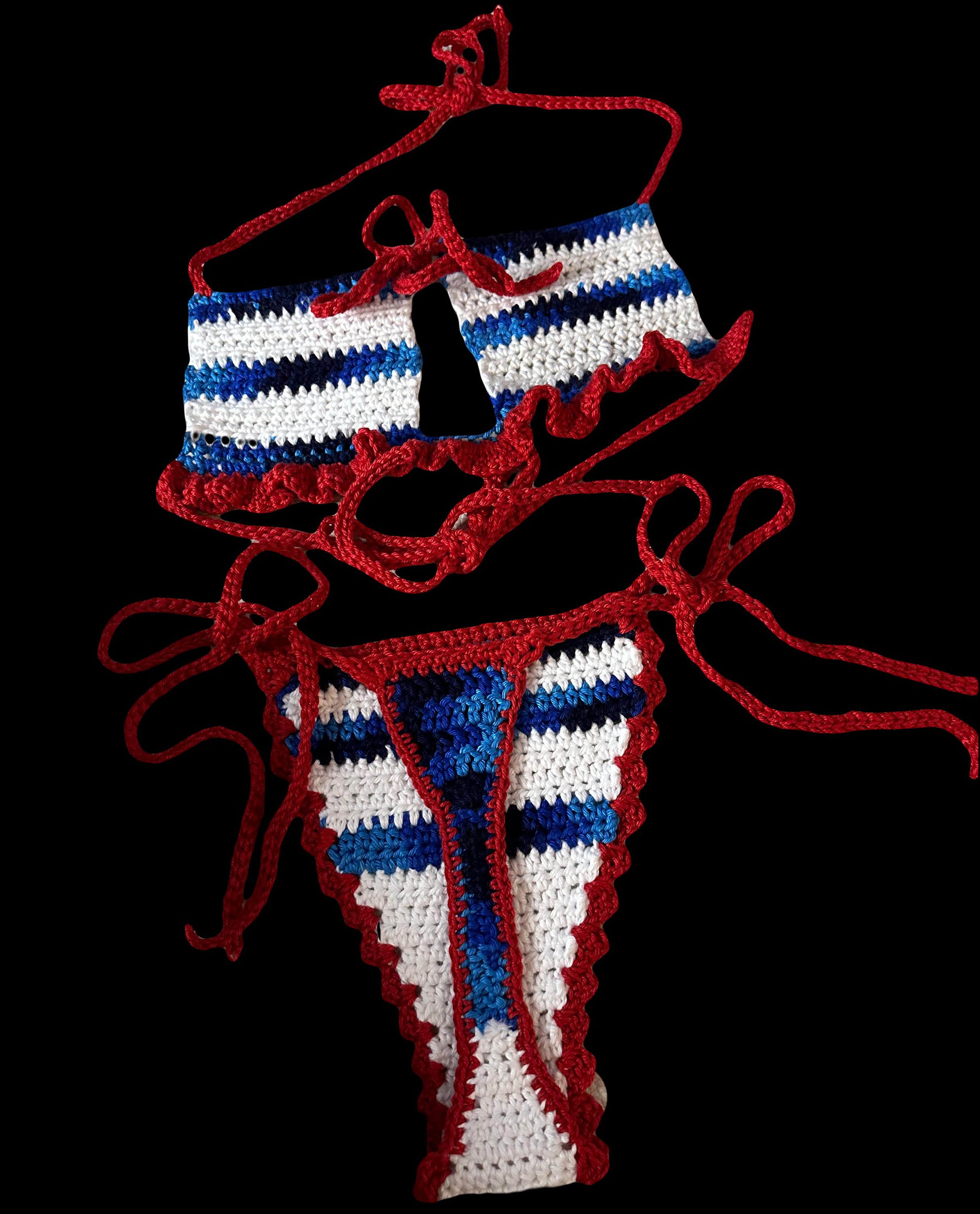 Independence Thongkini Set - Etsy