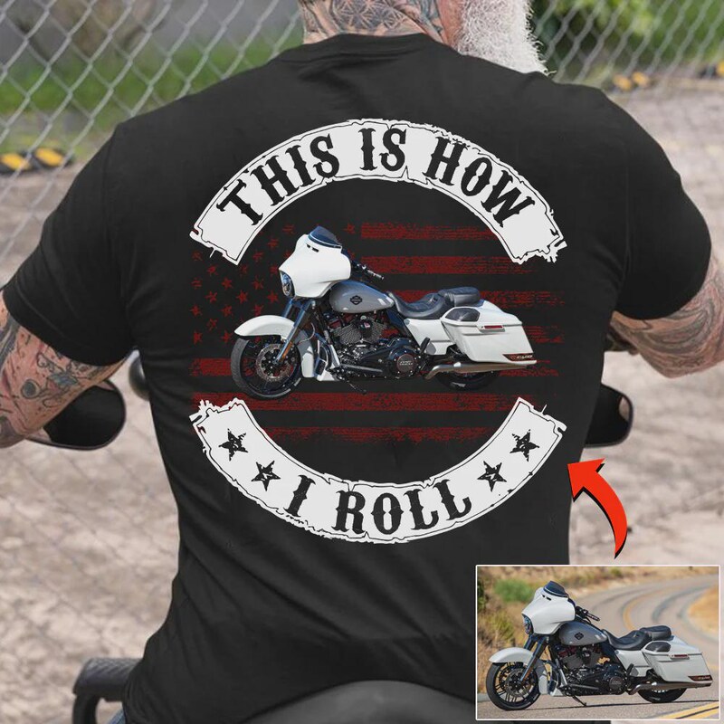 Motorcycle Tee Shirt - Etsy