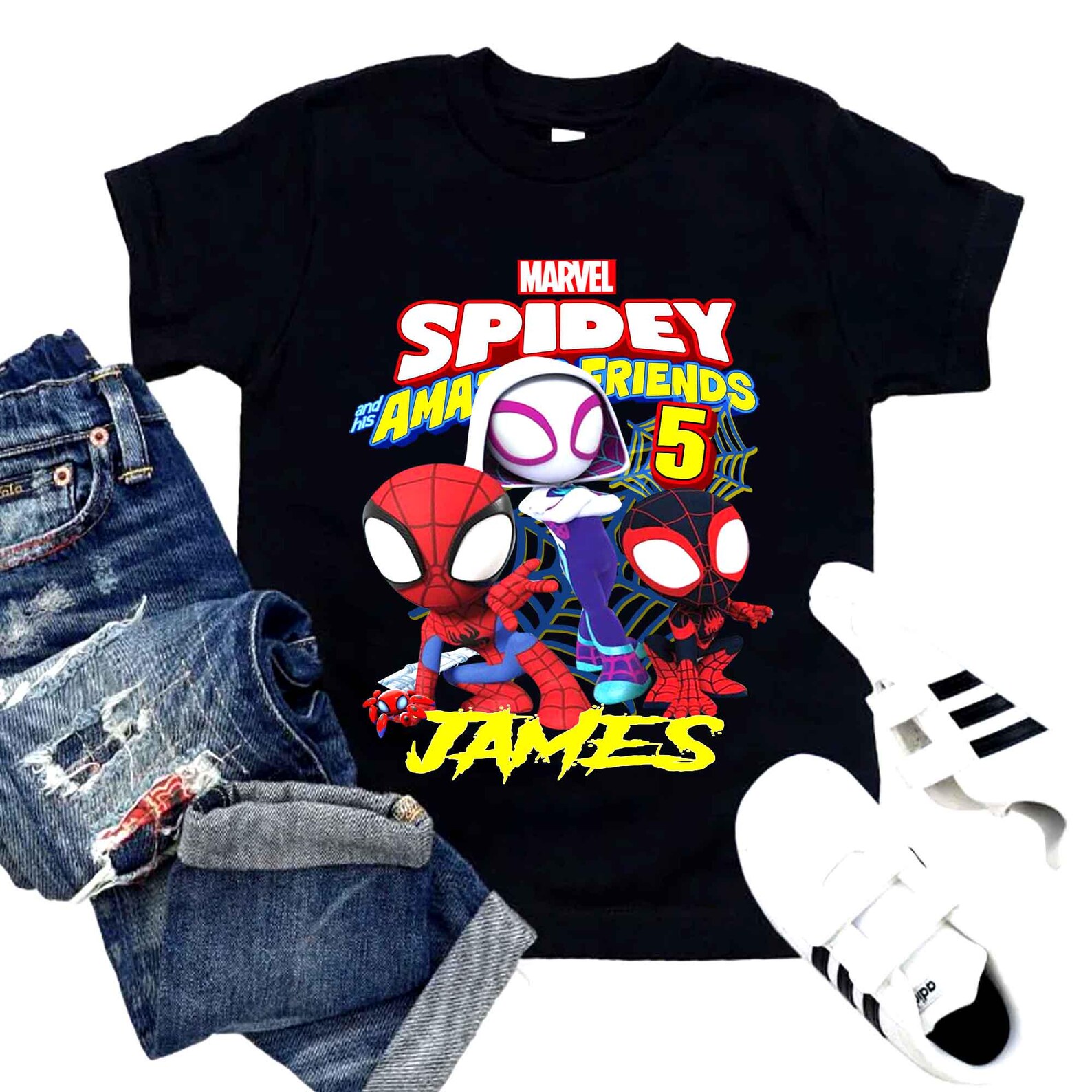 Spidey and His Amazing Friends Custom Shirt, Spidey and His Friends ...