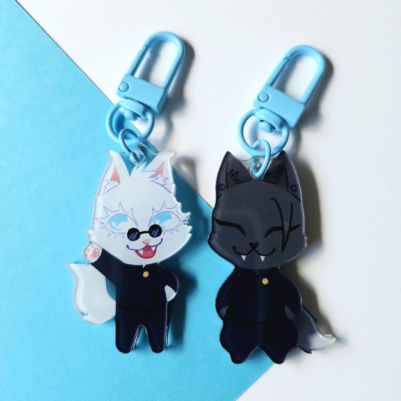 Jjk Animal Keychains - Etsy
