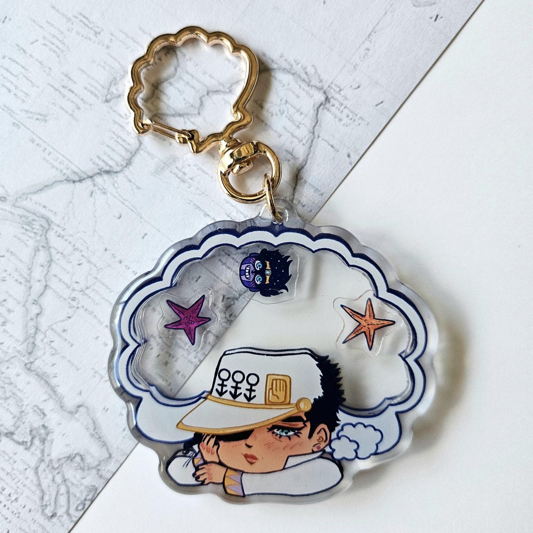 Sleepy Joot JJBA Shaker Acrylic Charm - Etsy