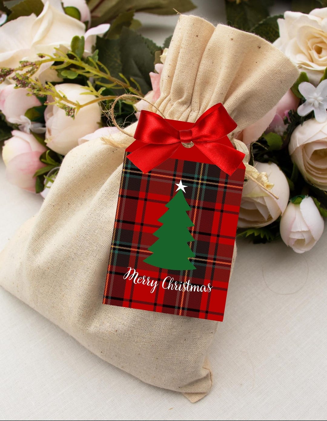 Personalized Christmas Gift Tags Holiday Gift Wrapping Accessories ...