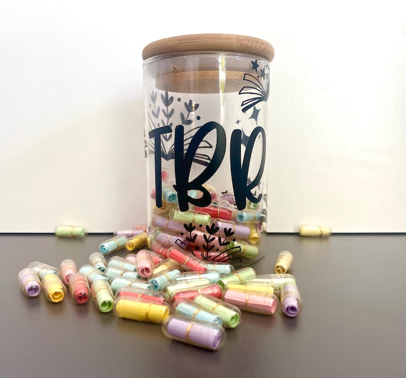 TBR Jar + 50 Capsules - Etsy
