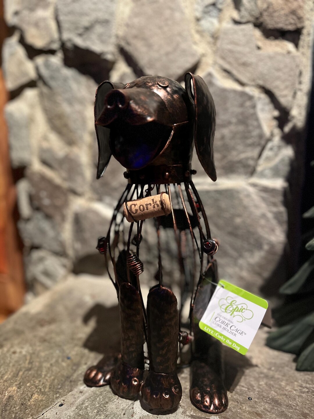 Corky the Dog Wine Cork Holder - Etsy