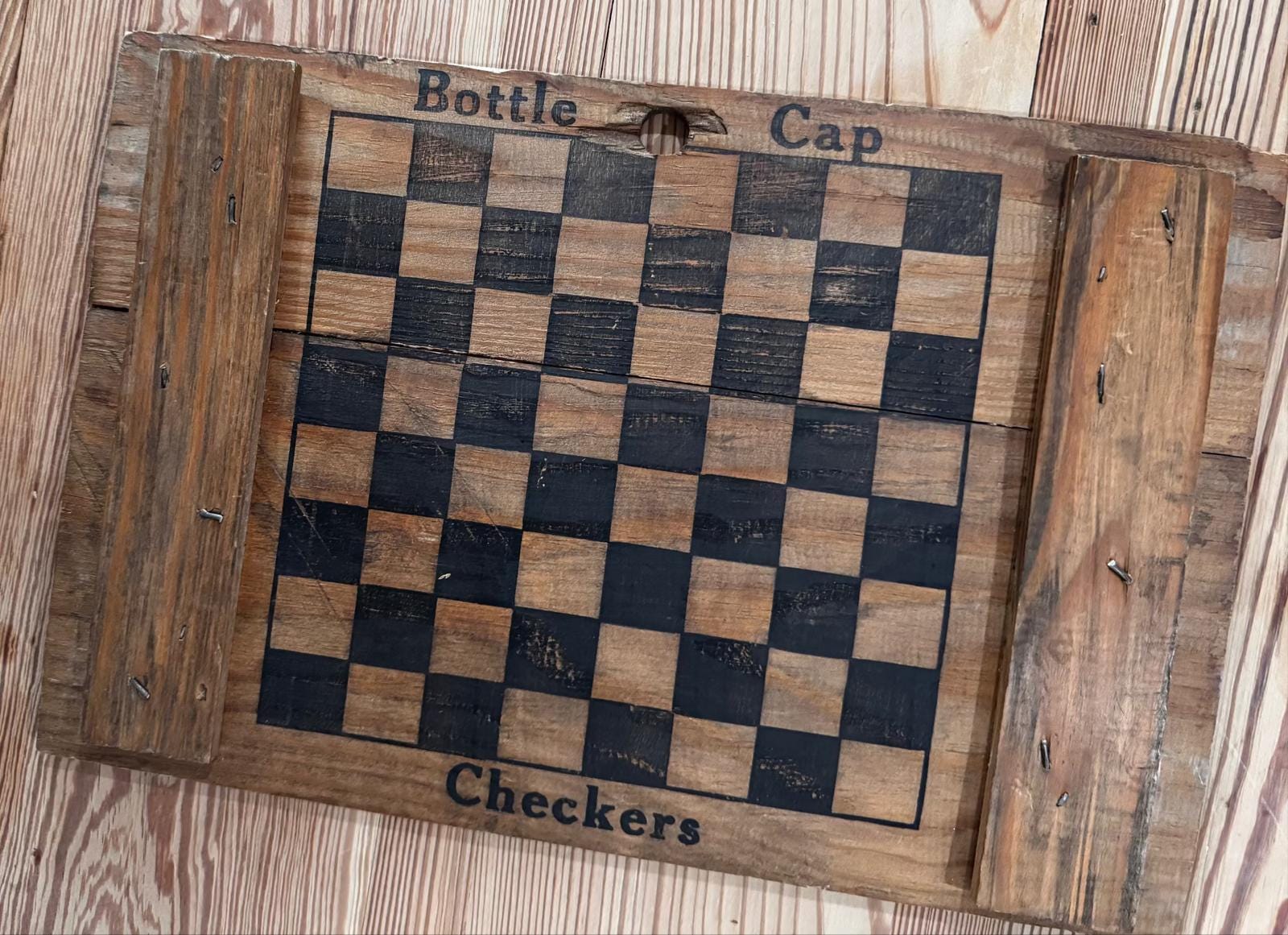 Vintage Budweiser Wooden Crate Top Game Checkerboard - Etsy