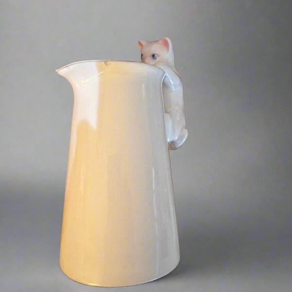 Cat Pitcher - Etsy