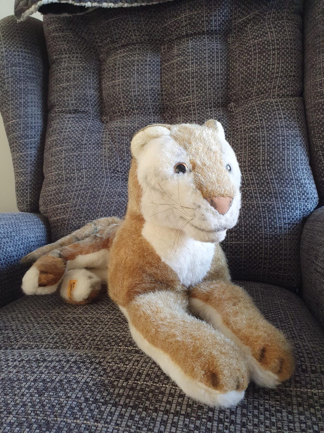 Vintage Merrythought Mountain Lion Collectible Plush Teddy Bear - Etsy