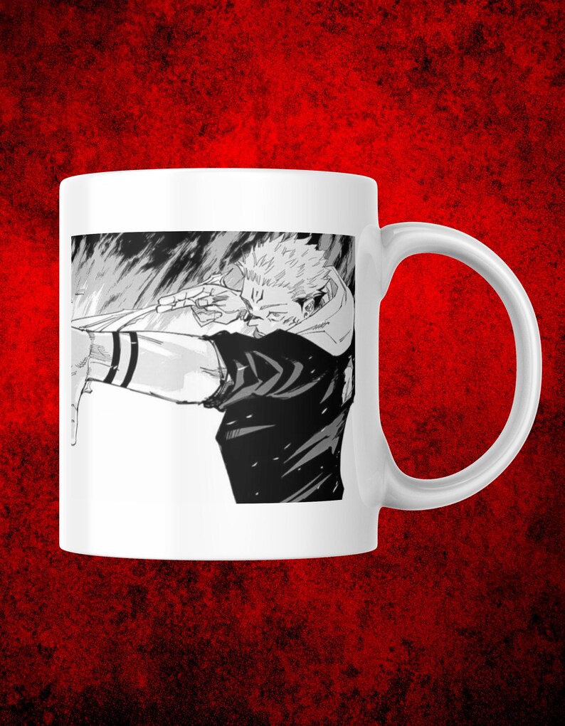 Ryomen Sukuna Manga Panel Mug. Domain Expansion, Malevolent Shrine ...