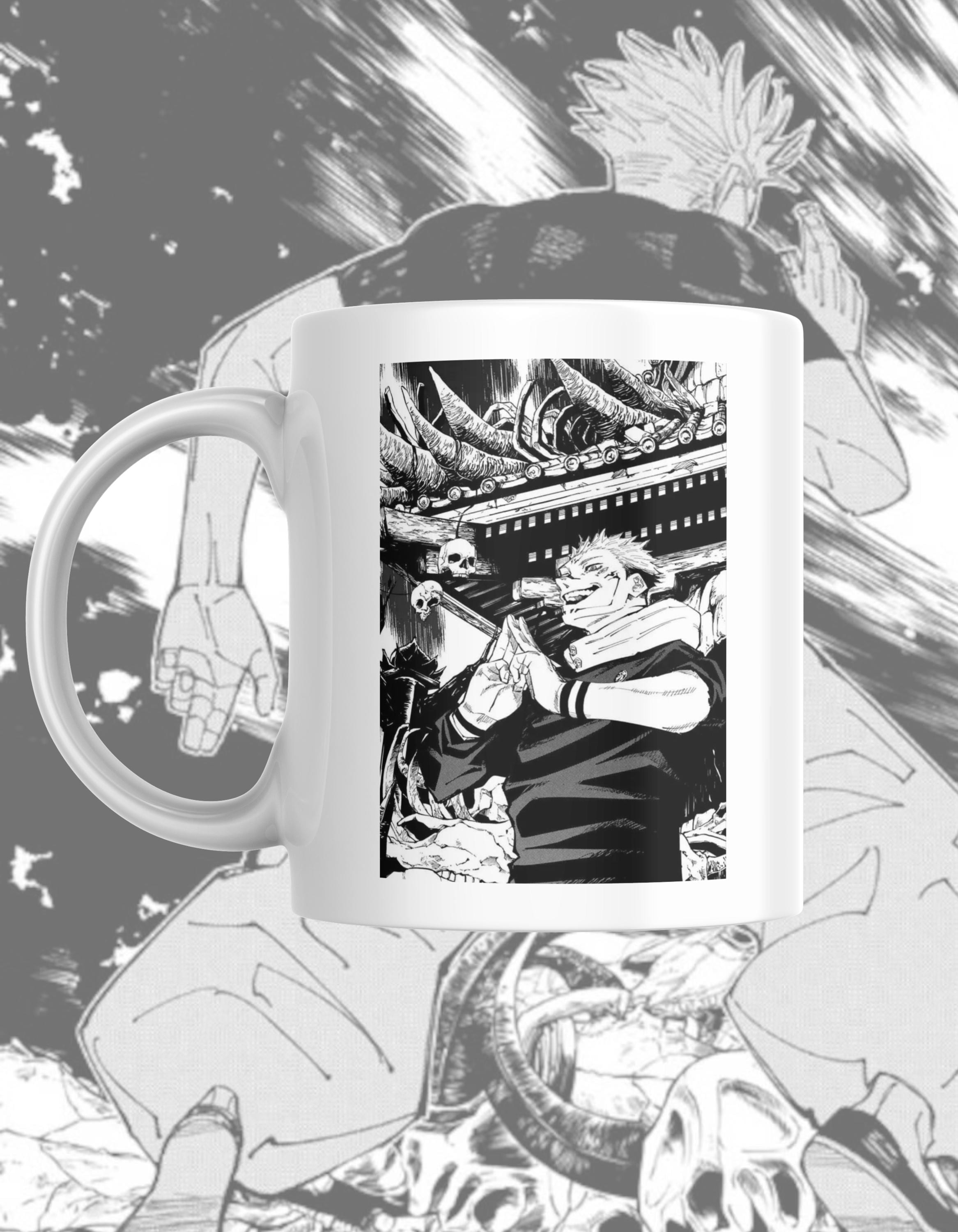 Ryomen Sukuna Manga Panel Mug. Domain Expansion, Malevolent Shrine ...