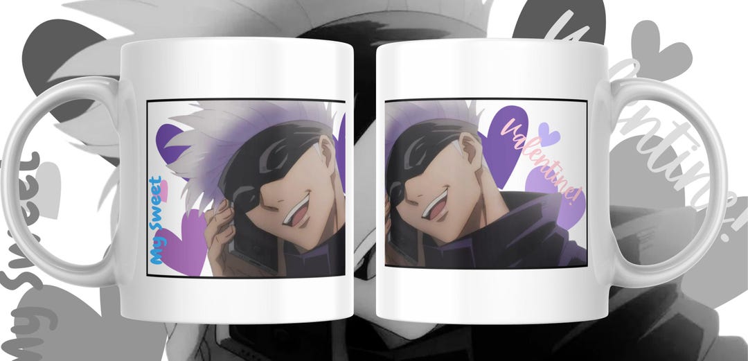 Satoru Gojo Mug , Boyfriend Mug ,gojo Boyfriend, Valentine’s Day Anime ...