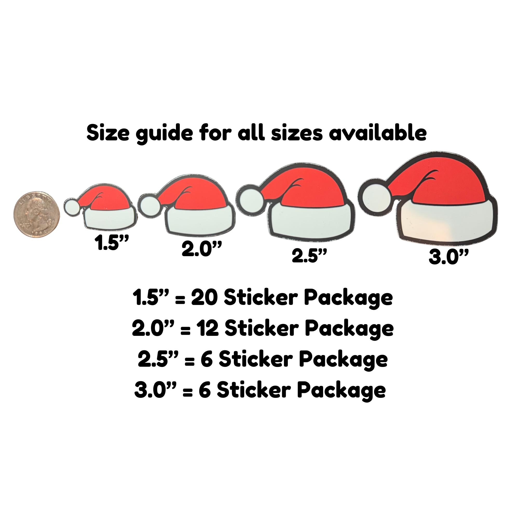 Personalized Christmas Gift Stickers - Name Stickers - Holiday Labels ...