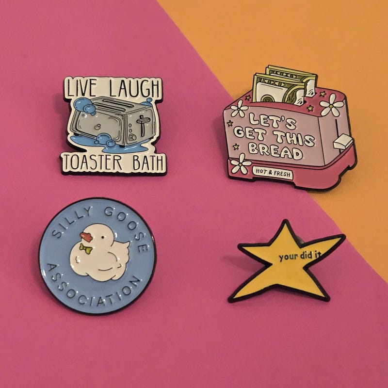 Funny pins - Etsy