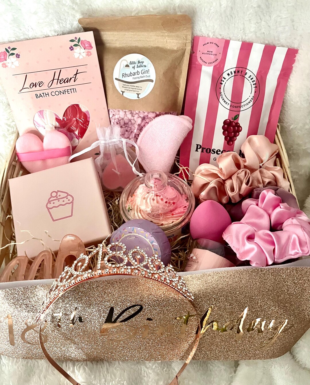 18th Birthday Pamper Basket. Let the Celebrations Begin With This ...