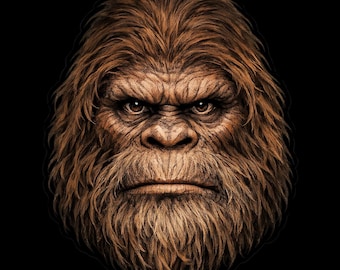 Bigfoot Canoe Sticker | Sasquatch Paddling Vinyl Decal - Etsy