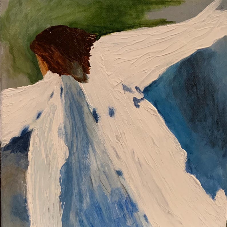 Angel Note Cards, Original Art, Special Occasions - Etsy