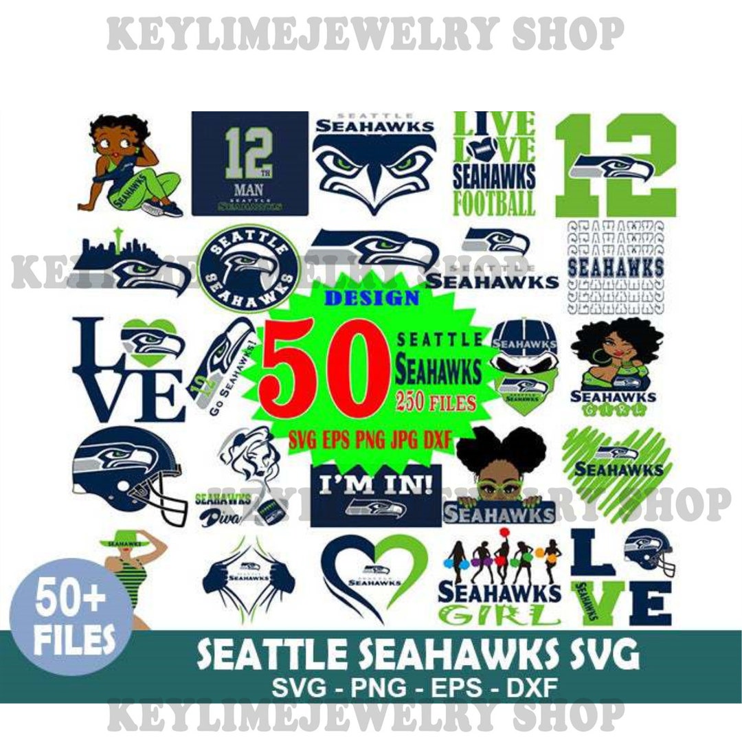 Seattle Seahawkks Football SVG PNG Bundle, Svg Sports Files, Svg for ...