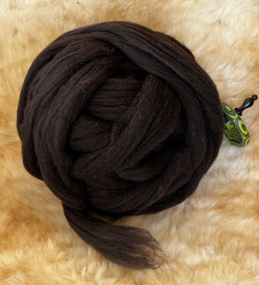 Rambley Sheep echo Combed Top 4 OZ. Professionally Processed at ...