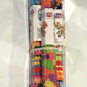 Lot of 5 Bullseye Playground Mini Building Blocks 72 Pcs - Etsy