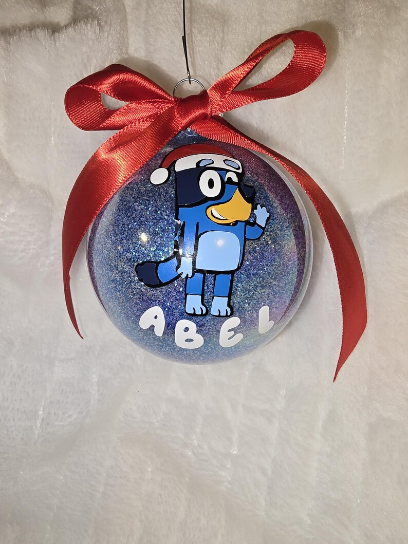 Bluey Christmas Ornament - Etsy