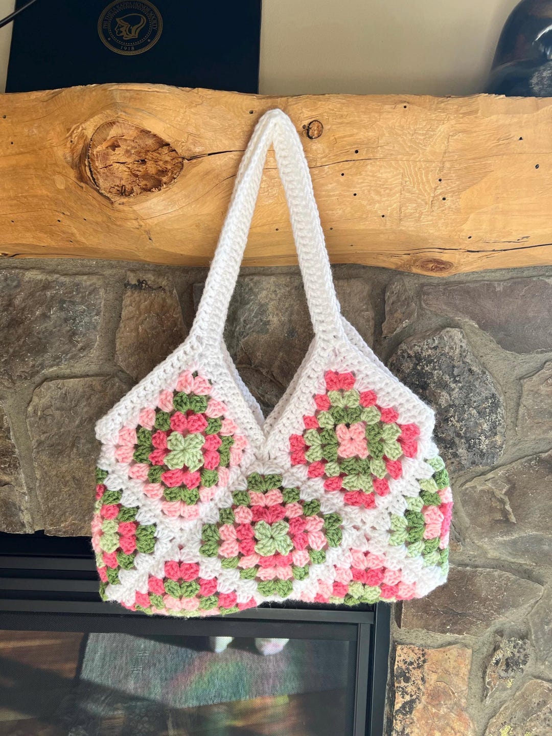 Customizable Crochet Granny Square Purses - Etsy