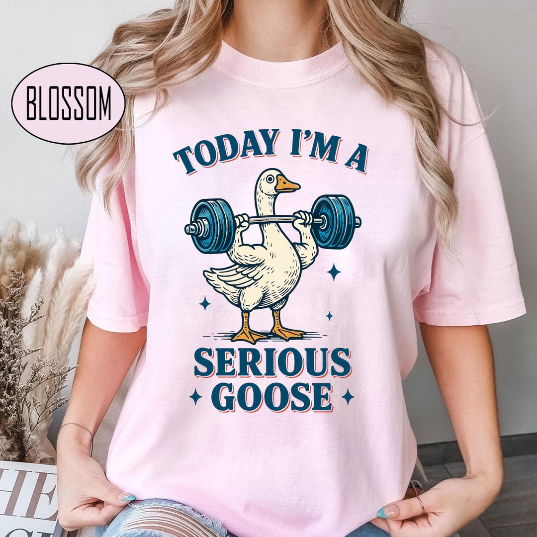Today I'm A Serious Goose Png, Goose Lover Png, Silly Goose Png ...