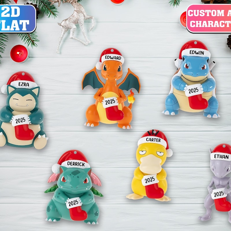 Eevee Custom Ornaments - Etsy