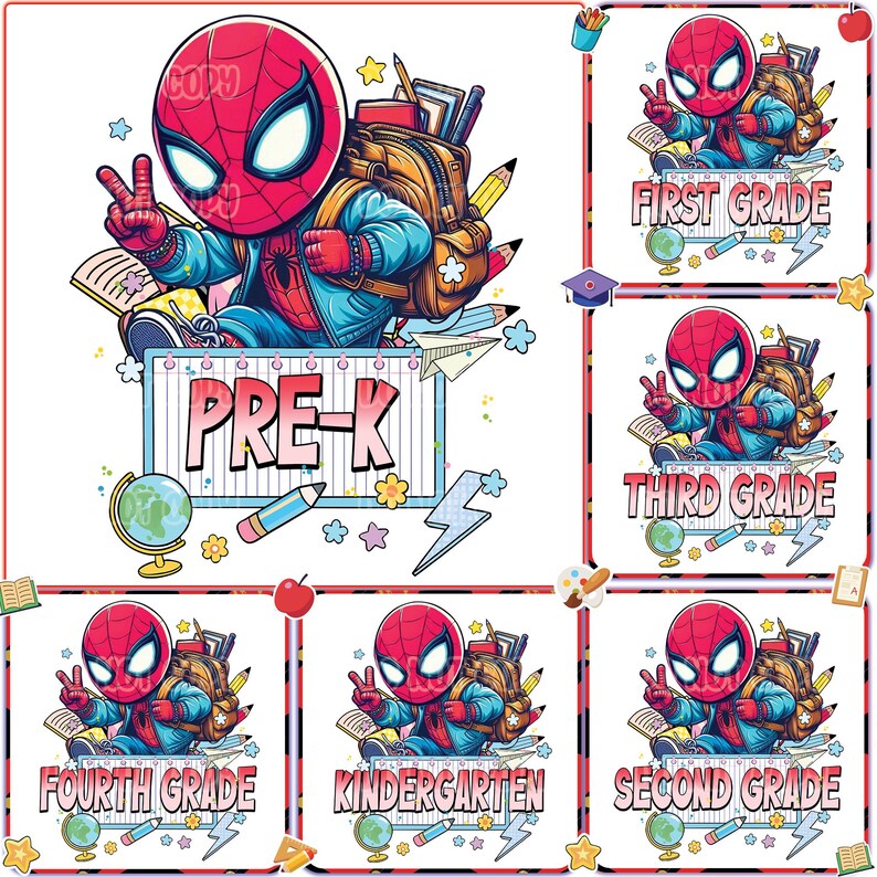 Back to School Super Hero Bundle PNG, Teacher Shirt, First Day of ...