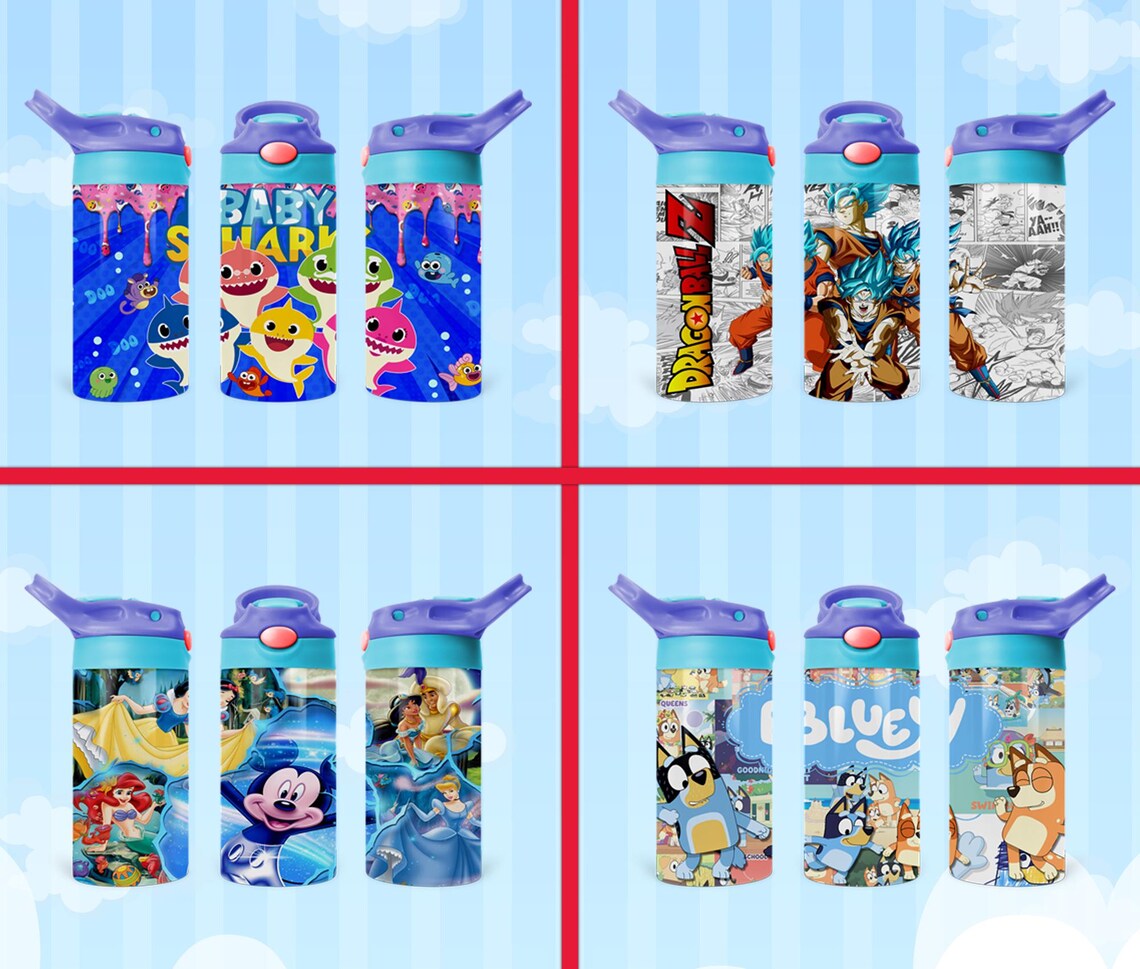 Cartoon Movie 12oz Kids Flip Top Sippy Cup PNG, Cartoon 12oz Sippy Cup ...