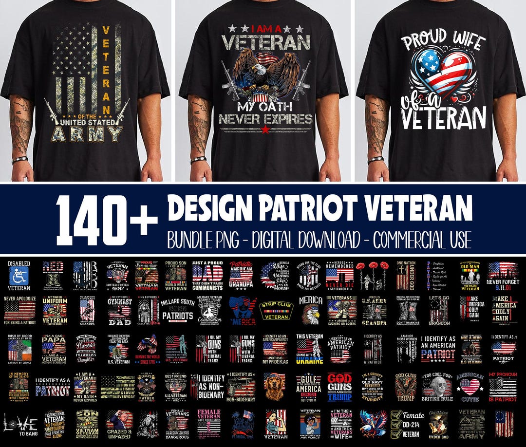 140+ Veteran Usa Military Bundle PNG, Patriotic PNG, Military Clipart ...