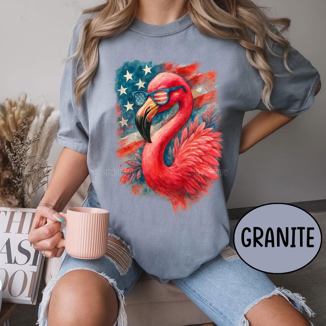 Flamingo Usa Png, Patriotic Designs, 4th of July Png, American Freedom ...
