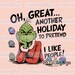 Easter Grinch PNG, Easter PNG, Grinch Png, Grinch Face, Grinch Stickers ...