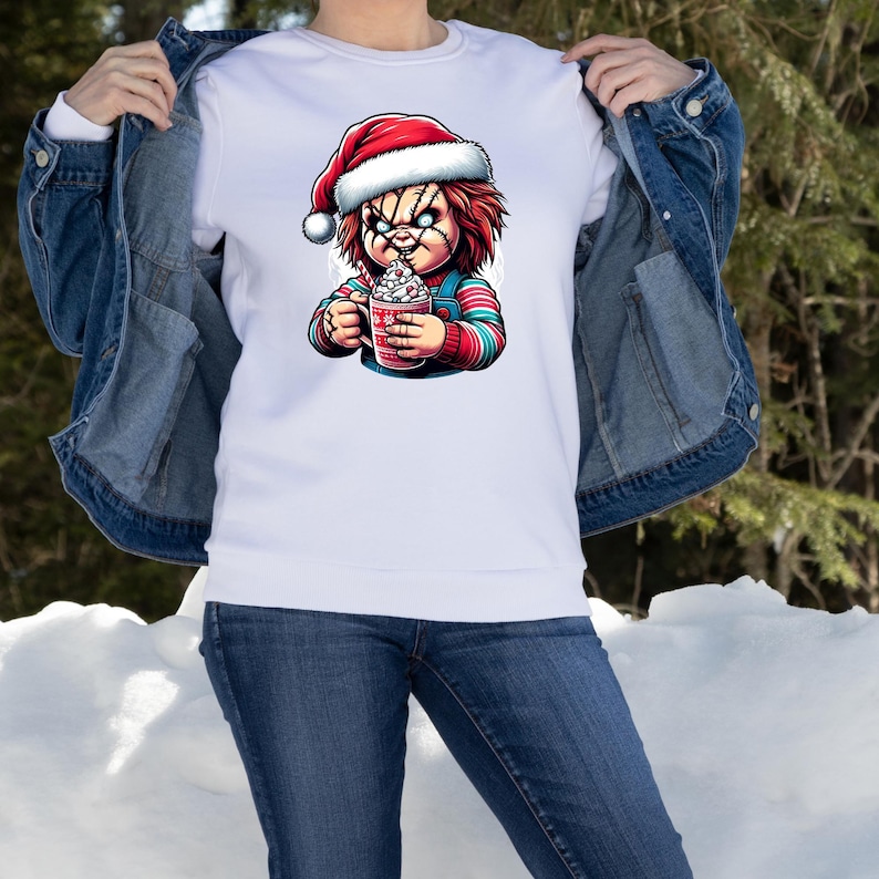 Christmas Chucky PNG: Holiday Horror Design (digital Download) - Etsy