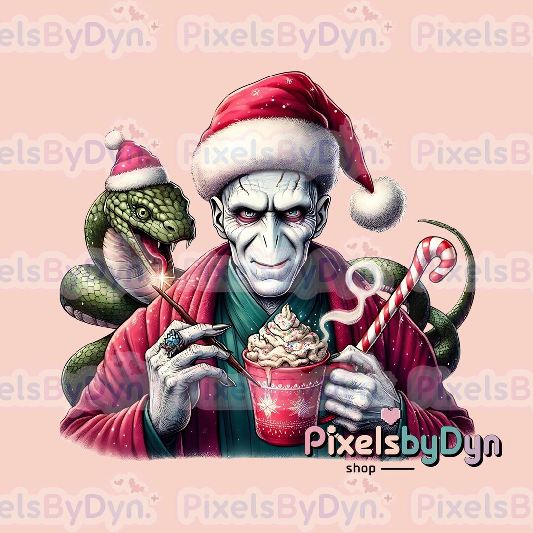 Voldemort PNG, Christmas Voldemort PNG, Christmas PNG, Christmas Design ...