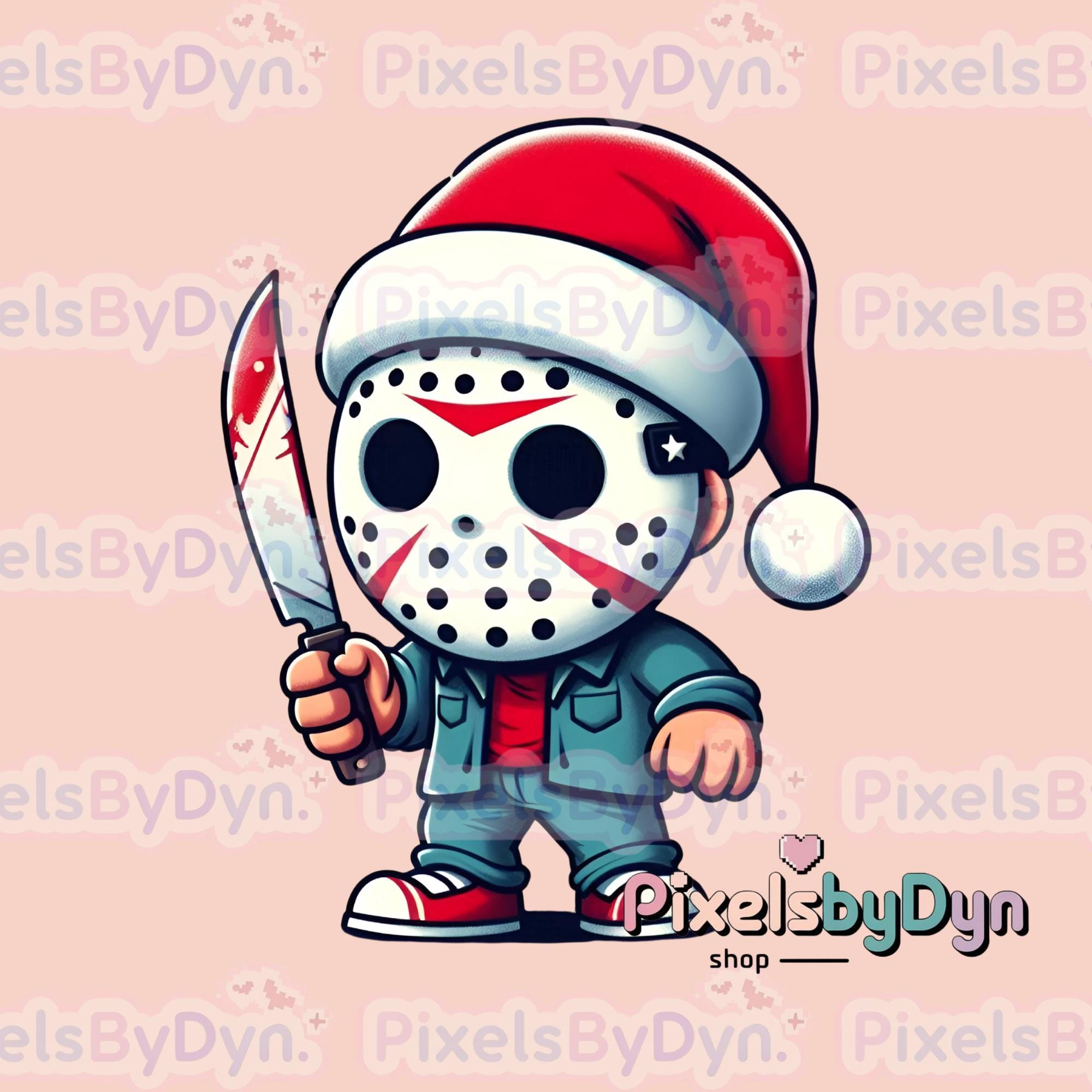 Jason PNG, Christmas Jason PNG, Christmas Png, Christmas Design ...