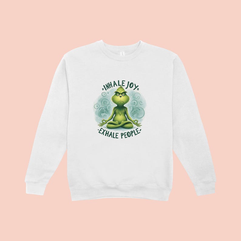 Yoga Grinch, Grinch PNG, Grinch Face, Tshirt Designs, Png Files, Png ...